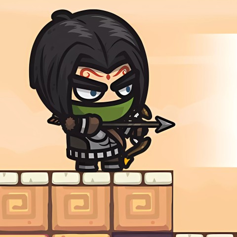 Archer Hero Aventure game play on Friv2Online