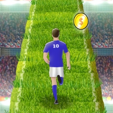 Soccer Skills Runner game play on Friv2Online