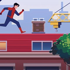 Spider Boy Run game play on Friv2Online