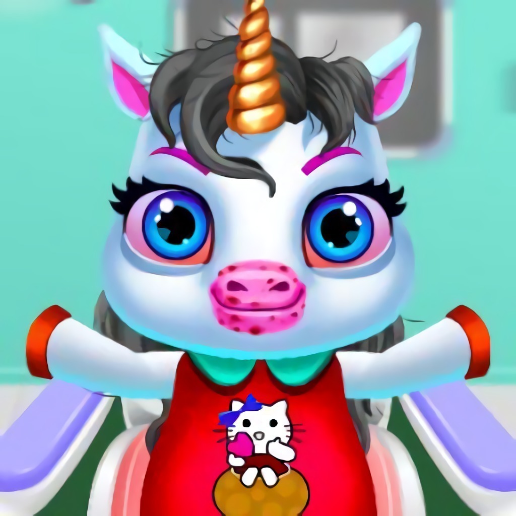 Cutie Unicorn Care game play at Friv2Online.Com
