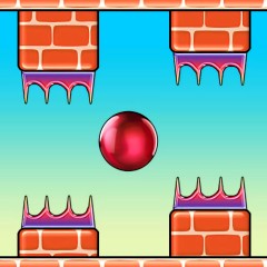 Flappy Red Ball game play on Friv2Online