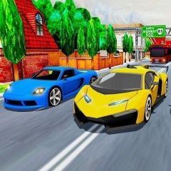 Car Racing in Fast Highway Traffic juego en Friv2Online