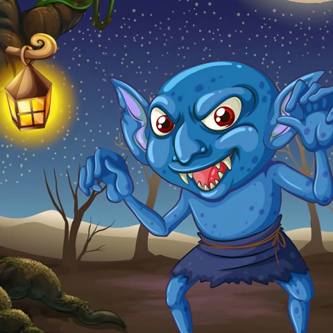 Goblin Fight Match 3 game play on Friv2Online