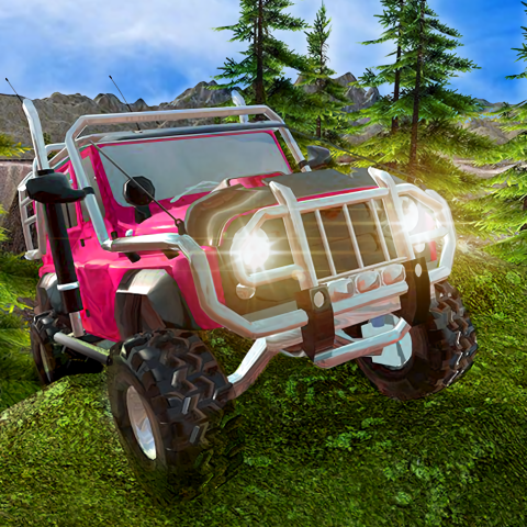 Offroad SUV Stunt Jeep Driving 4x4 game play on Friv2Online