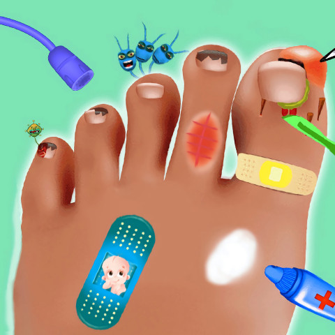 Nail Doctor game play on Friv2Online