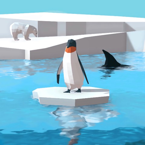 Penguin.io game play on Friv2Online
