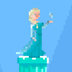 Frozen Jump game play on Friv2Online