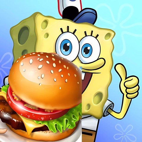 SpongeBob Cook: Restaurant Management & Food Game game play on Friv2Online