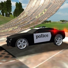 Police Stunt Car game play on Friv2Online