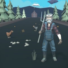 Angry Farm Crossy Road game play on Friv2Online