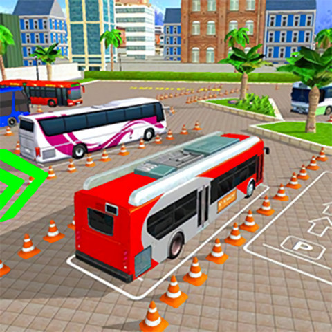 Bus Simulator 2021 game play on Friv2Online