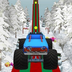 Christmas Monster Lastwagen game play on Friv2Online