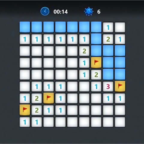 Microsoft Minesweeper game play on Friv2Online