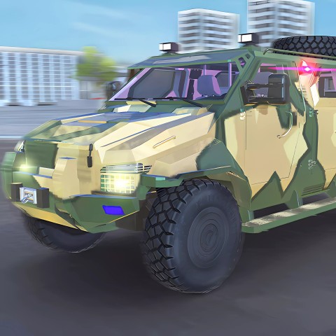 Police Car Armored game play on Friv2Online