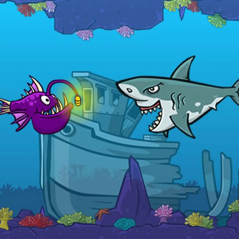 Fish Eat Fish game play on Friv2Online