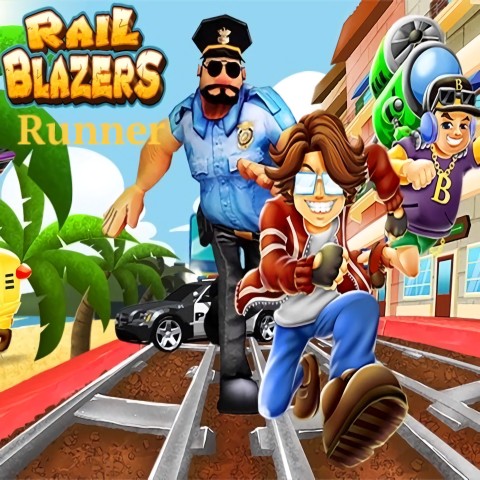 Rail Blazers Runner game play on Friv2Online